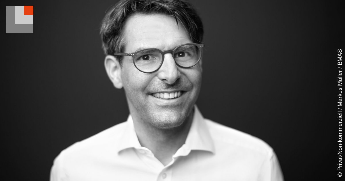 Fachbeirat Mensch und Arbeit: Markus Müller vom Bundesministerium für Arbeit und Soziales