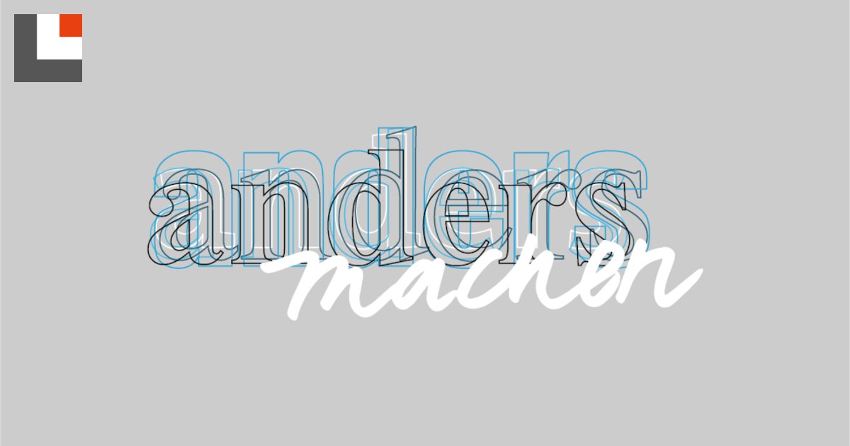 Anders machen: Von Anfang an ...